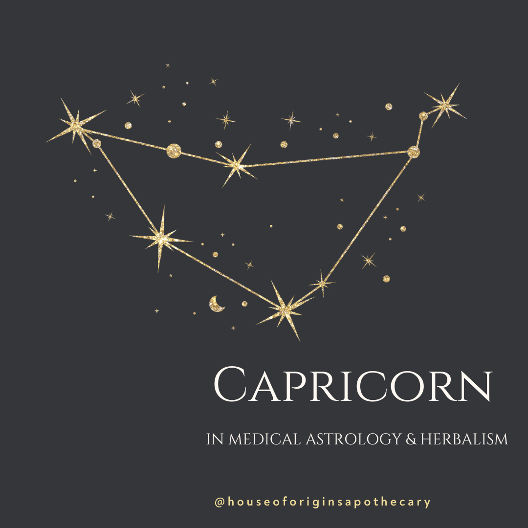 Capricorn in medical astrology and herbalism – House Of Origins Apothecary